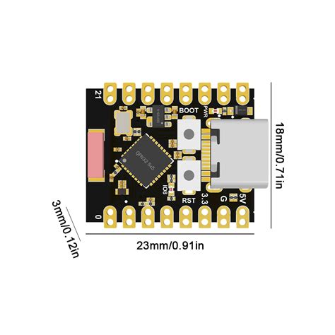 esp32 c3 super mini carte de projet électronique test et avis