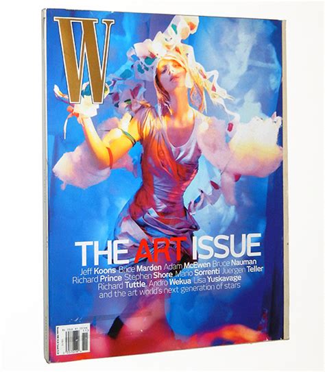 W Magazine November 2006 The Art Issue By Mccarthy Patrick Dennis