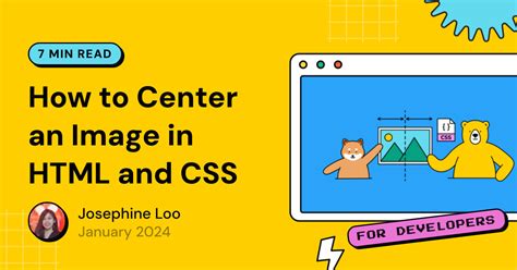 How To Center An Image In Html And Css Bannerbear