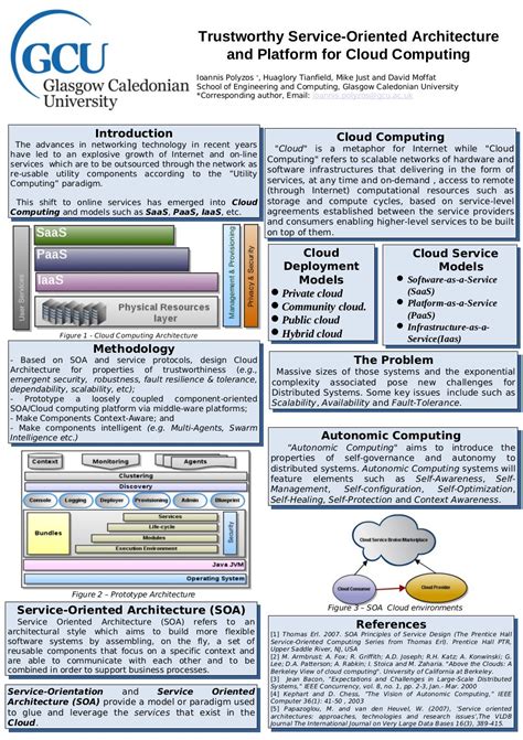 Trustworthy Service Oriented Architecture And Platform For Cloud