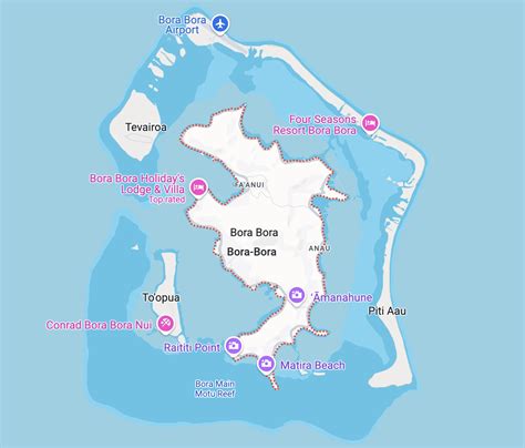 Travel Guide To The Bora Bora Mainland Planning Your Trip To This