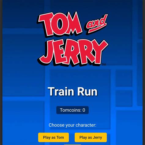Tom And Jerry Train Run