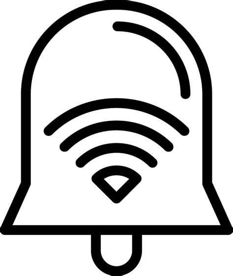 Wi Fi Signal Line Icon 49707182 Vector Art At Vecteezy