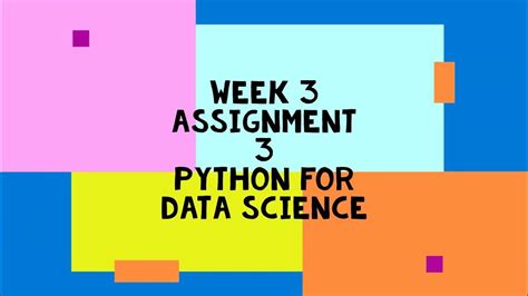 python for data science nptel week 3 assignment solution 3 2023