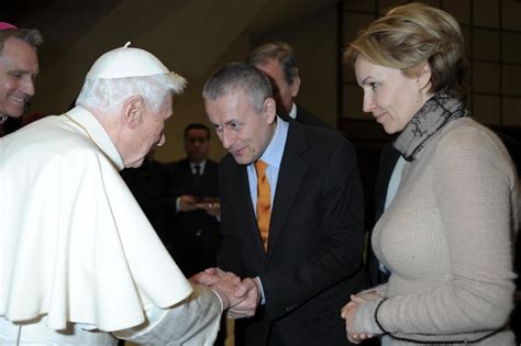 Аудиенция при Папа Бенедикт Xvi 6 февруари 2013 г Ватиканът Рим Atlantic Digital Net