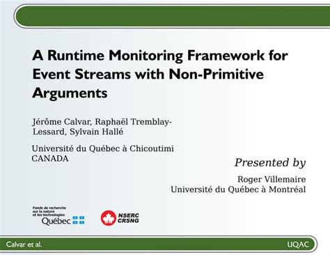 A Runtime Monitoring Framework For Event Streams With Non Primitive