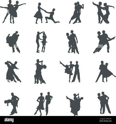 Ballroom Dance Silhouette Simple Ballroom Dancing Silhouette Ballroom