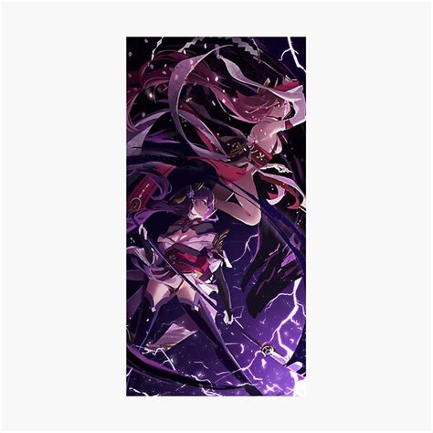 EiMiko Genshin Impact Raiden Ei Yae Miko Photographic Print For Sale By Genshinwaifus