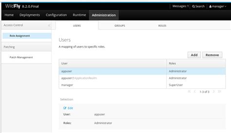 BasicAuth With WildFly 8 2 0 RBAC Managed Roles JBoss Org Content Archive Read Only