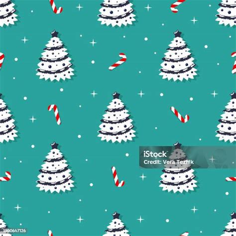 설탕 줄무늬 사탕 원활한 벡터 패턴 크리스마스 트리 휴일 포장 배너 문구류 선물 포스터빈티지 겨울 휴가 텍스처 겨울 트렌드 패턴 크리스마스 장식품에 대한 스톡 벡터 아트 및