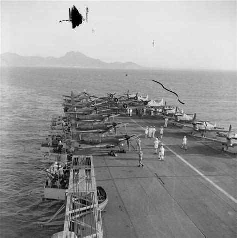 665x650 French Aircraft Carrier Arromanches Ex Hms Colossus Seen