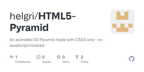 github helgri html5 pyramid an animated 3d pyramid made with css3 only no javascript involved