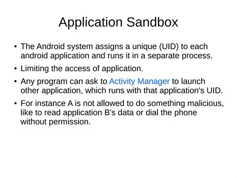 Android Permission System Odp