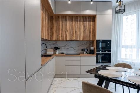 Большая угловая кухня