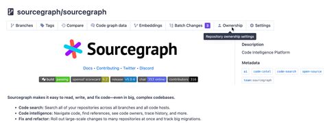 Assigned Ownership Sourcegraph Docs