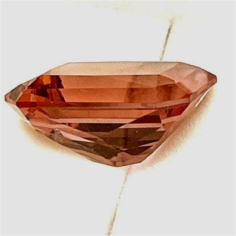 Zandrite Loose Gem 22 Carat Rectangular Gemstone 20 X 15mm Dusty