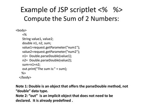 server side scripting with java server page jsp ppt download