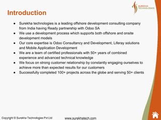 Odoo Practice By Surekha Technologies PPT
