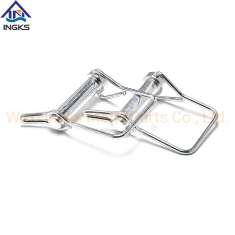 Inox Square D Shape Lock Pin Wire Lock Clevis Pin With Single Wire China Wire Lock Pin And