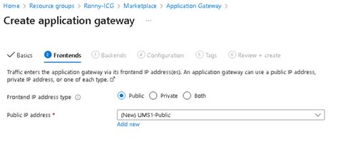 Azure Application Gateway Example Configuration As Reverse Proxy In