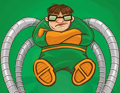 Doc Ock Comics Projects Photos Videos Logos Illustrations And Branding Behance