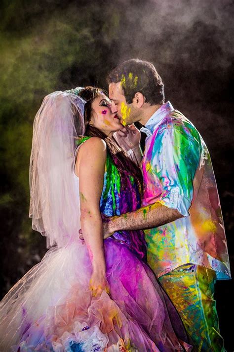 Pop Of Color Wedding Dress Discount