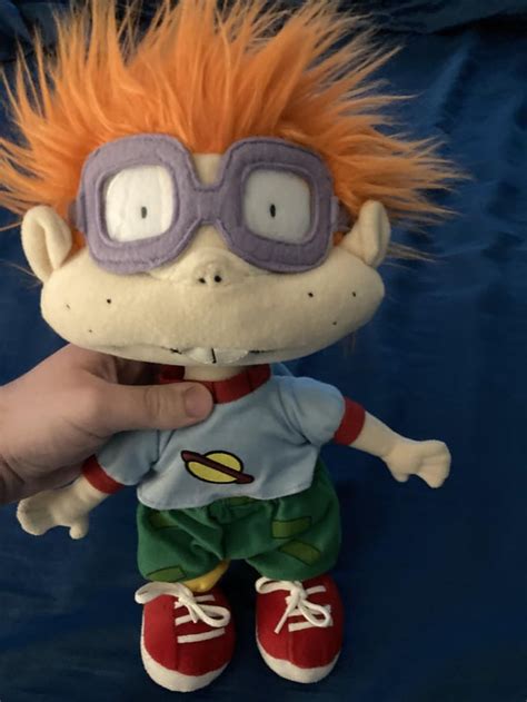 Rugrats Chuckie Plush 1997 Rretronickelodeon