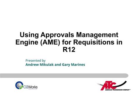 oracle ebs approvals management ame business case ppt construction industry industries