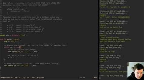 Learning Zig With Ziglings Youtube