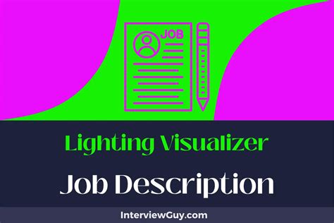 Lighting Visualizer Job Description [updated For 2025]
