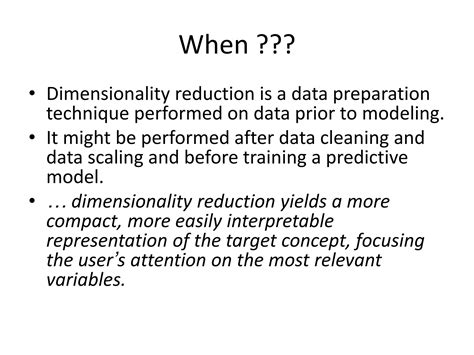 Dimension Reductionppt Dimension Reductionppt