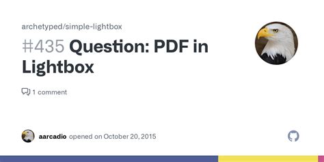Question Pdf In Lightbox · Issue 435 · Archetypedsimple Lightbox