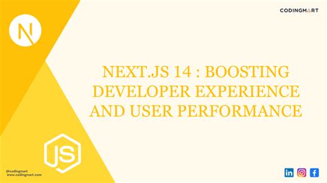 Nextjs 14 Boosting Developer Experience And User Performance