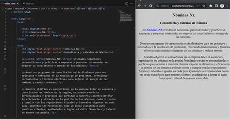 Proyecto Separación De Contenido E Información Html5 Y Css3 Parte 1