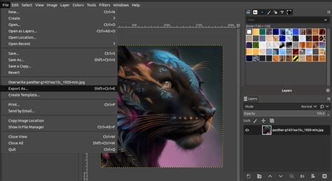 How To Export In Gimp Beginners Guide Edits 101