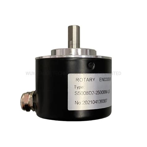 Large Hollow 100mm Shaft Optical Encoder 1024ppr Voltage Output Incremental Encoder Optical