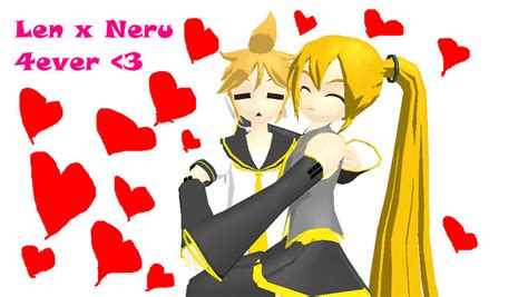 Mmd Len X Neru By Kikirib On Deviantart