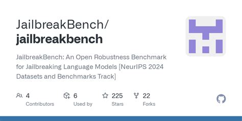 Github Jailbreakbenchjailbreakbench Jailbreakbench An Open