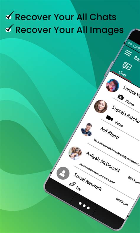 Recover Deleted Messages WMR Status Saver для Android Скачать