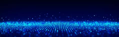 디지털 사이버 공간의 미래 지향적 관점 그리드 이진 코드의 흐름 네트워크 연결 구조 3d 렌더링 과학 실험에 대한 스톡 사진 및 기타 이미지 Istock