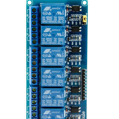 8 Channel Relay Module Bastelgarage Electronics Online Store