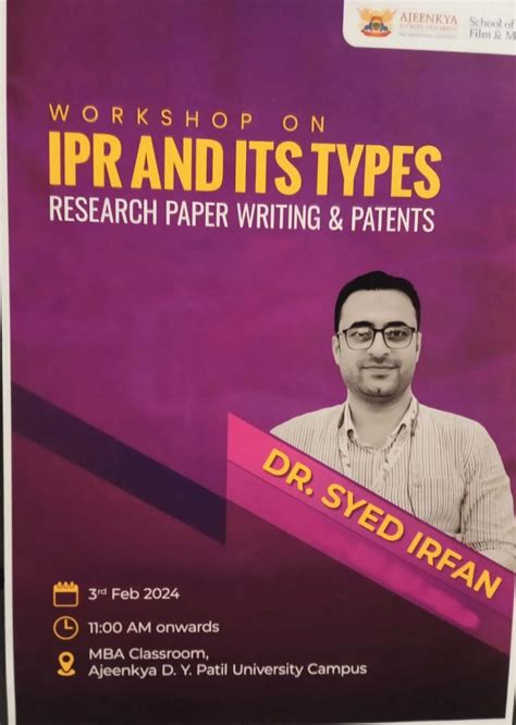 Drsyed Irfan On Linkedin Guest Lecture