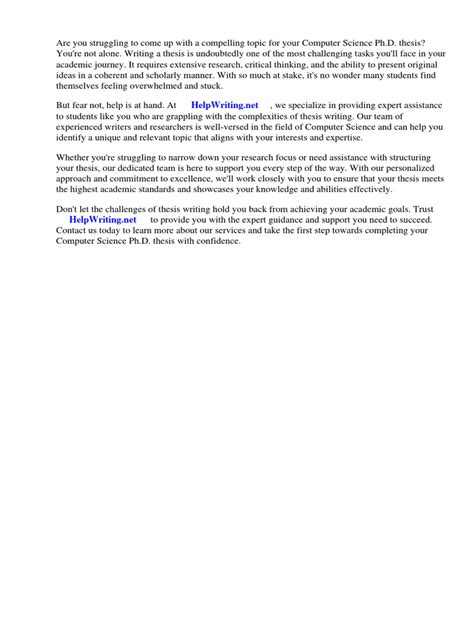 computer science phd thesis ideas pdf thesis doctor of philosophy