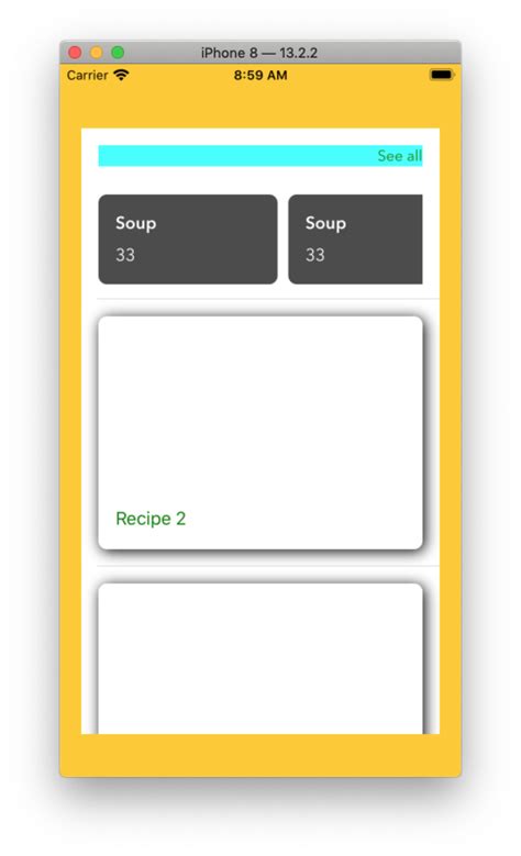 Ios Uicollectionview Doesnt Scroll Inside Uitableviewcell Stack