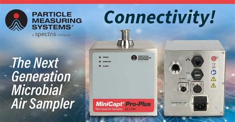 Remote Microbial Air Sampler Minicapt® Pro Particle Measuring Systems Particle Measuring