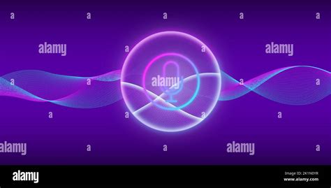 Microphone With Button Artificial Intelligence Concept Personal Assistant Voice Recognition