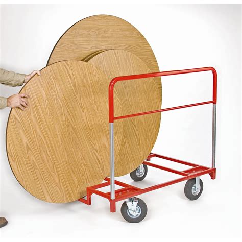 Raymond Products Xl Round Folding Table Dolly Wayfair