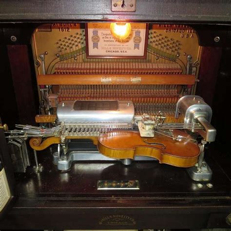 Mills "Violano Virtuoso" Coin Operated Violin / Roll Piano at 1stdibs