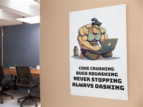 Code Crushing Bugs Squashing Programmer Software Engineer Devop