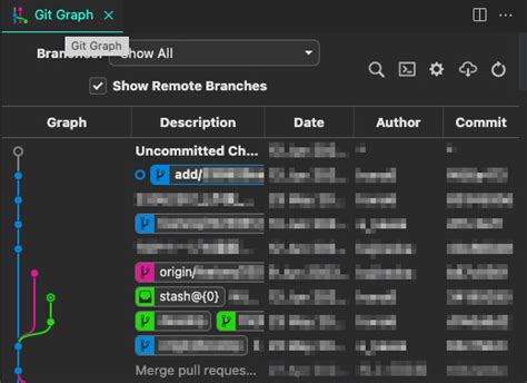 Vs Codeでgitのツリーを確認するならgit Graph いまからむったーん